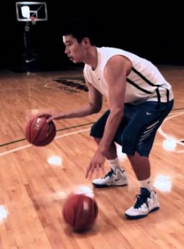Two ball dribbling drills - Game Basketballs